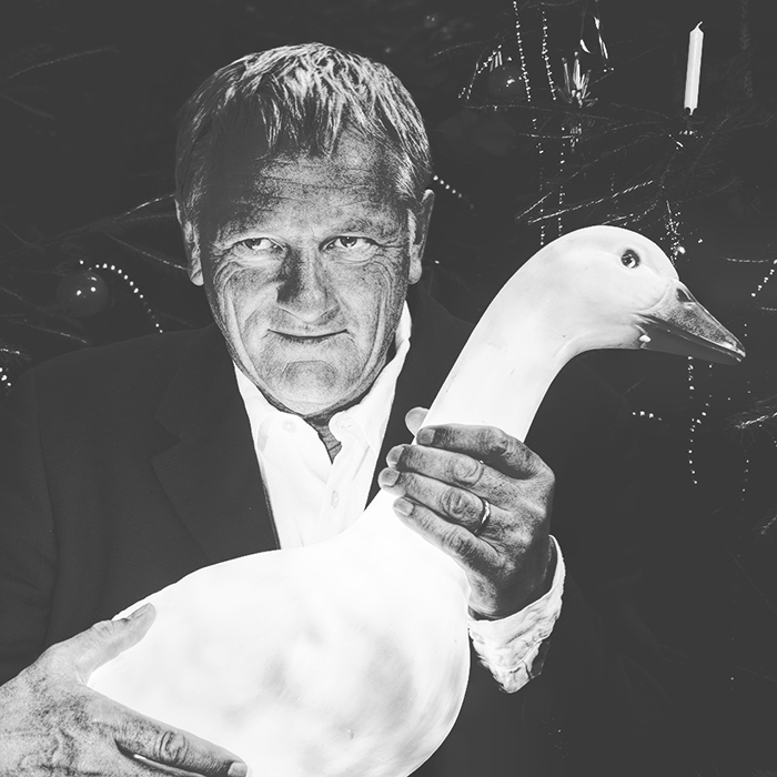 Josef Brustmann: Gans weihnachtlich - Zehntstadel Leipheim